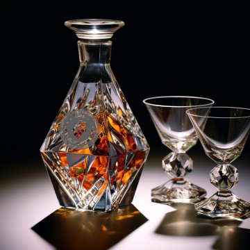 Innovative Glass Bottle Labels and Glass Cups